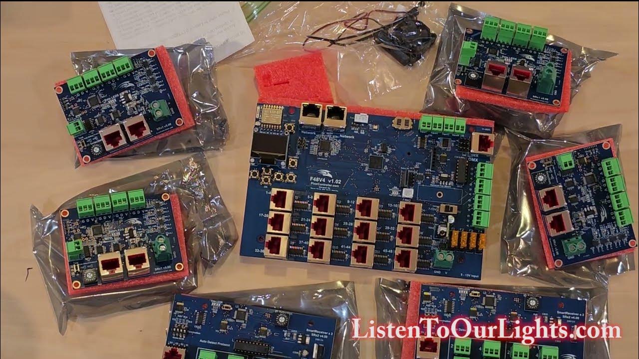 Unboxing Falcon F48 and Receiver Boards - YouTube