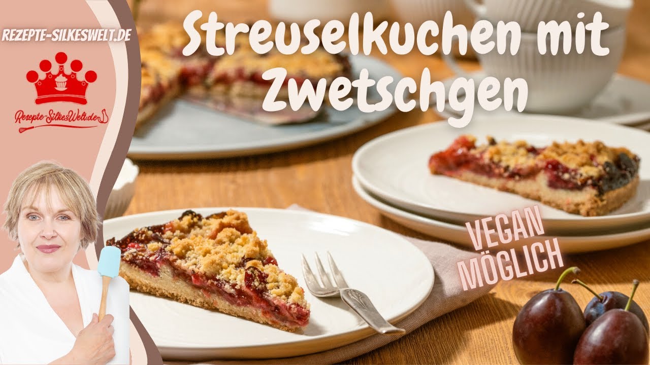 Der Streuselkuchen gelingt immer😍 Er besteht nur aus Streuseln, dazu ...