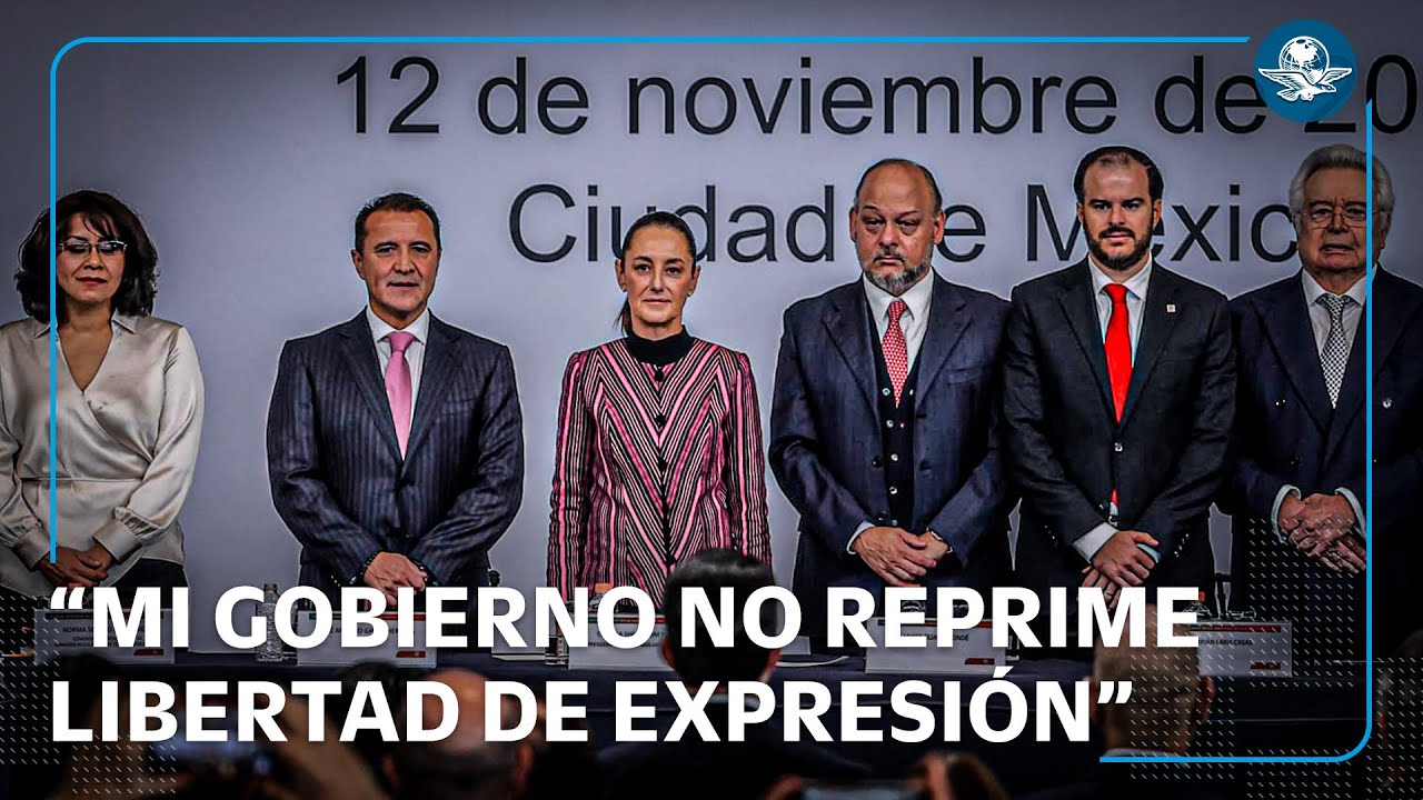 Sheinbaum: gobierno no reprime ni censura, defiende la libre expresión ...