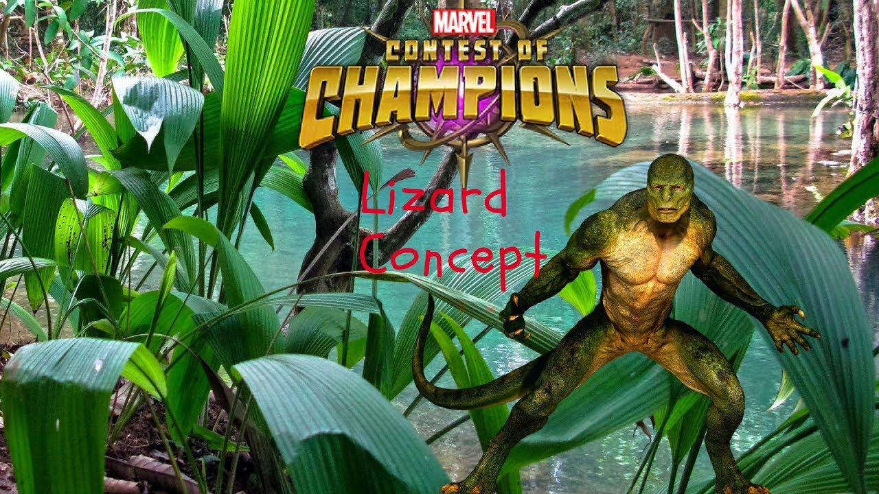 Lizard Character Concept!-Marvel Contest Of Champions - YouTube