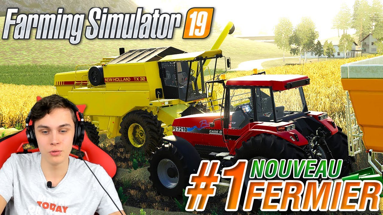 Farming Simulator 19 | NOUVEAU FERMIER #1 | UN BON TRACTEUR ! - YouTube