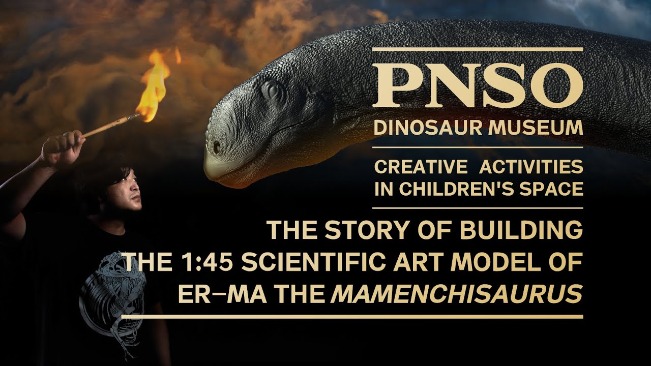 The Story of Building Er-ma the Mamenchisaurus Scientific Art Model ...
