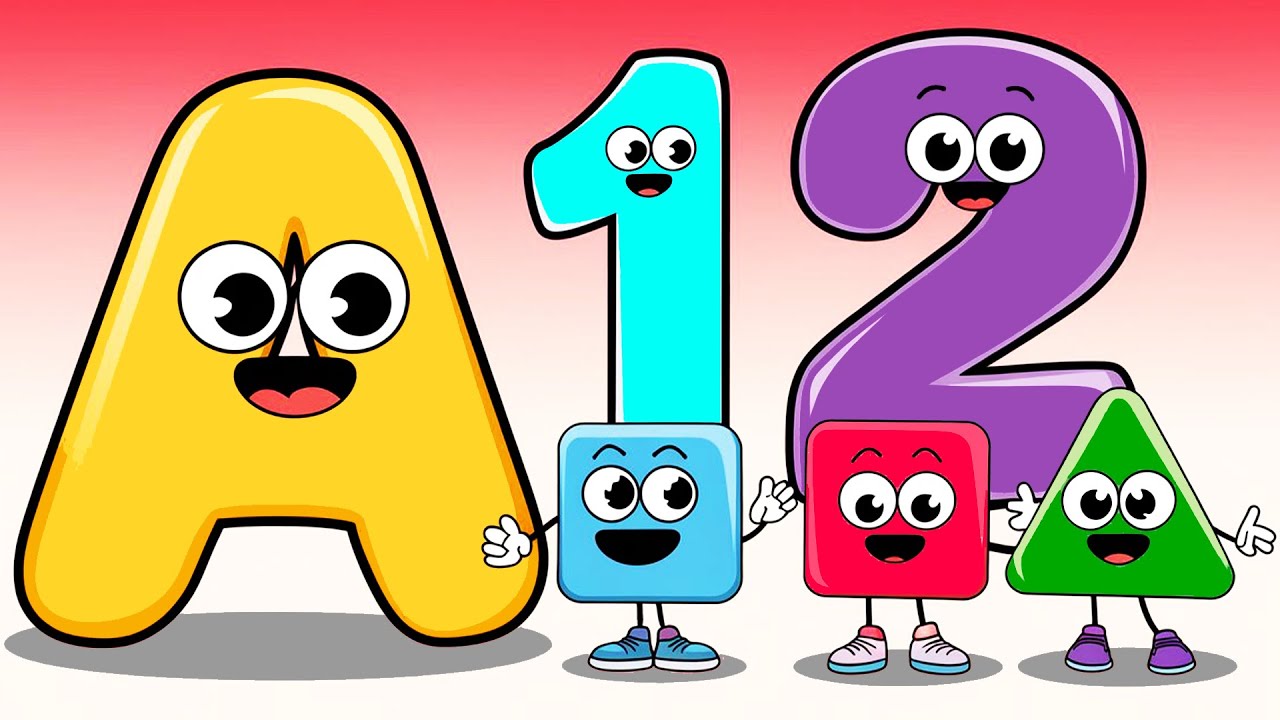 ABC & 123 Learning Videos For Preschool | ABC And One Two Three | ABC ...