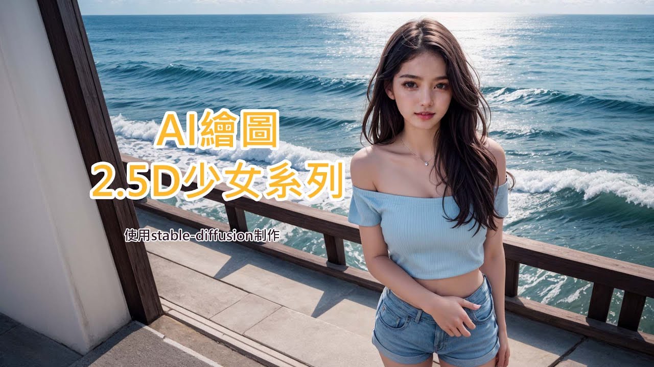 AI繪畫Stable Diffusion,2 5D少女系列十一 - YouTube