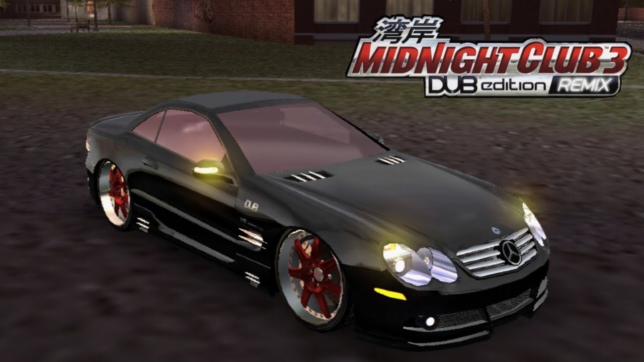 Midnight Club 3: Gameplay 1080p (AetherSX2) Mercedes SL55 AMG X McLaren ...