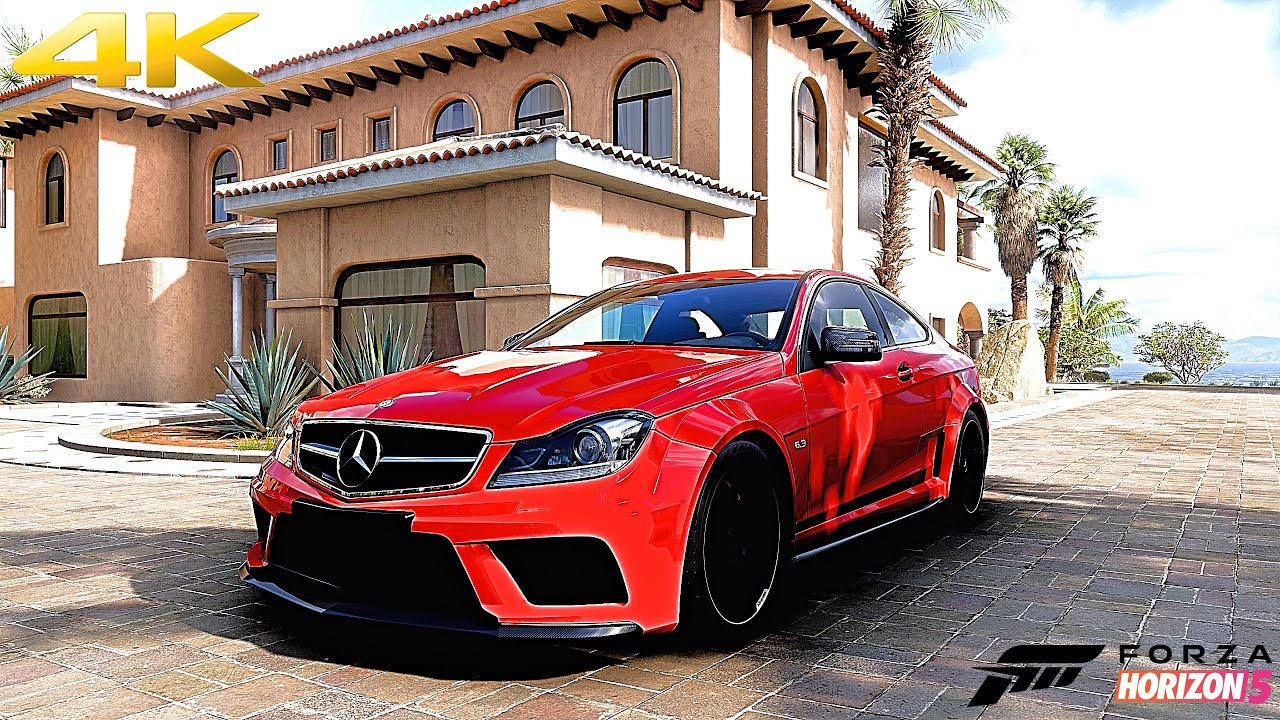 Mercedes AMG C-63 Coupe - Forza Horizon 5 Gameplay 4K 60fps - YouTube