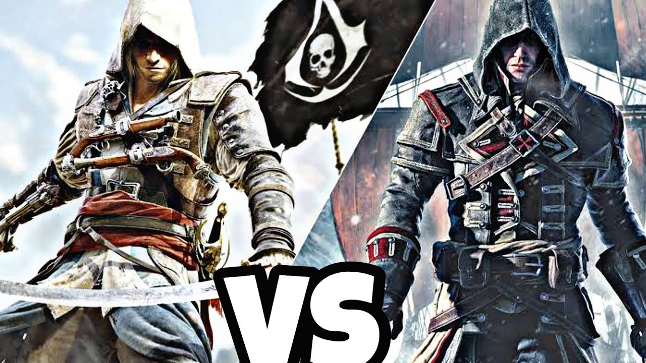 AC Black Flag VS AC Rogue Graphics🔥 Comparison😱😱 - YouTube