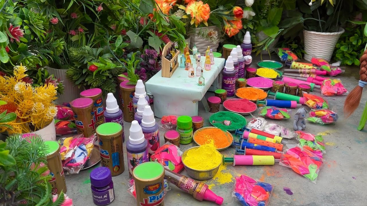 Lilly milly ki kahani part 65/ Lilly milly ne mnai holi/ holi ...