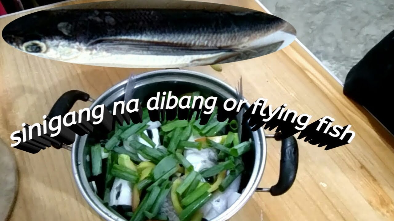 Sinigang na dibang or flying fish simple recipe - YouTube