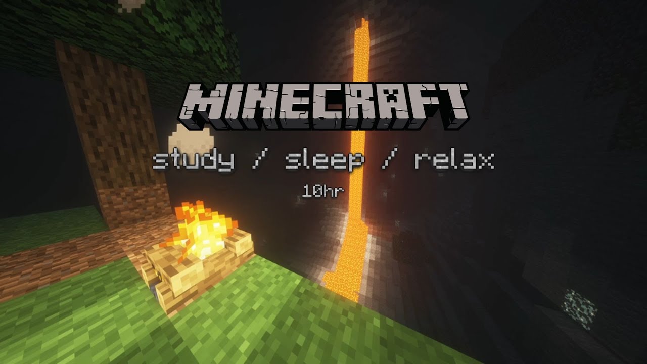 Relaxing Minecraft Music | Serene Cave | 10 Hours - YouTube