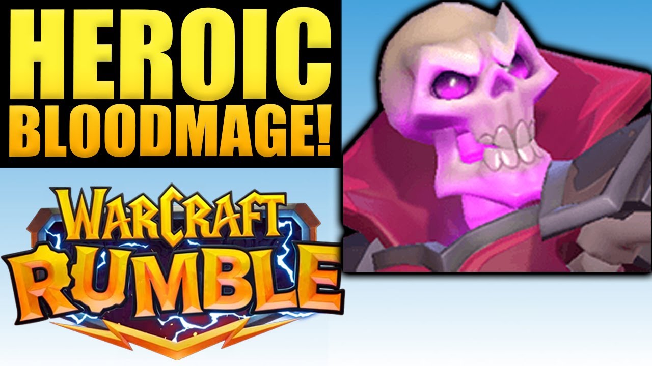HEROIC Bloodmage Thalnos Guide | Lordaeron | Warcraft Rumble - YouTube