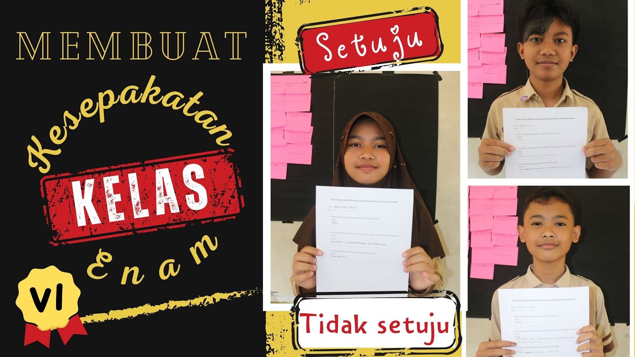 Membuat Kesepakatan Kelas🇮🇩📝 Youtube