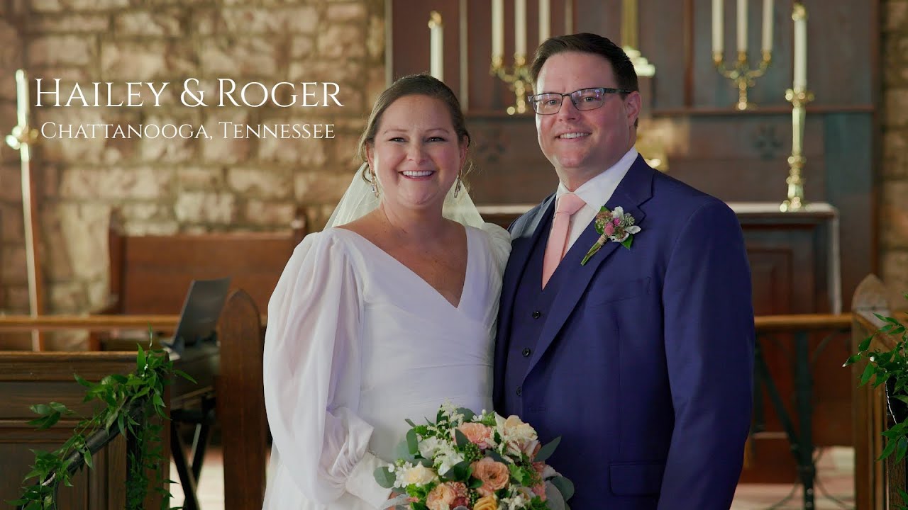 A Real Life Romantic Comedy // Hailey & Roger // Chattanooga Wedding ...
