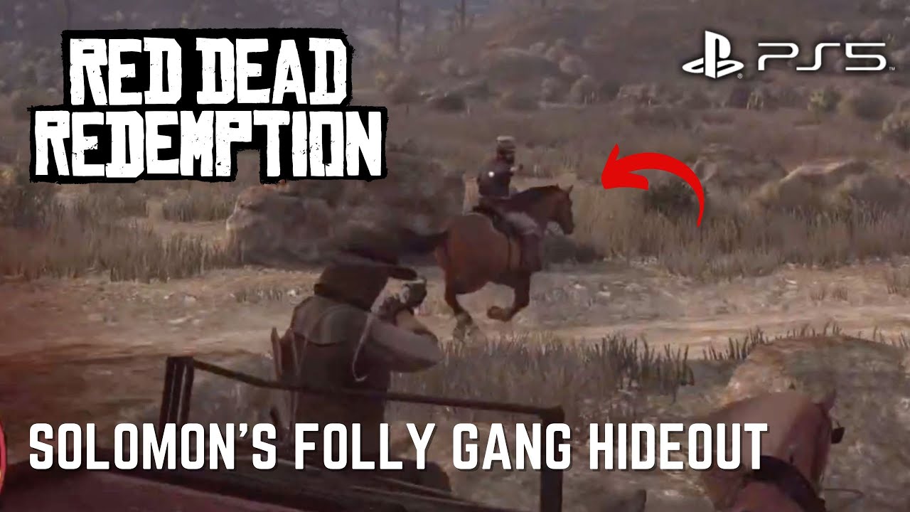 Solomon's Folly Gang Hideout - Red Dead Redemption PS5 - YouTube