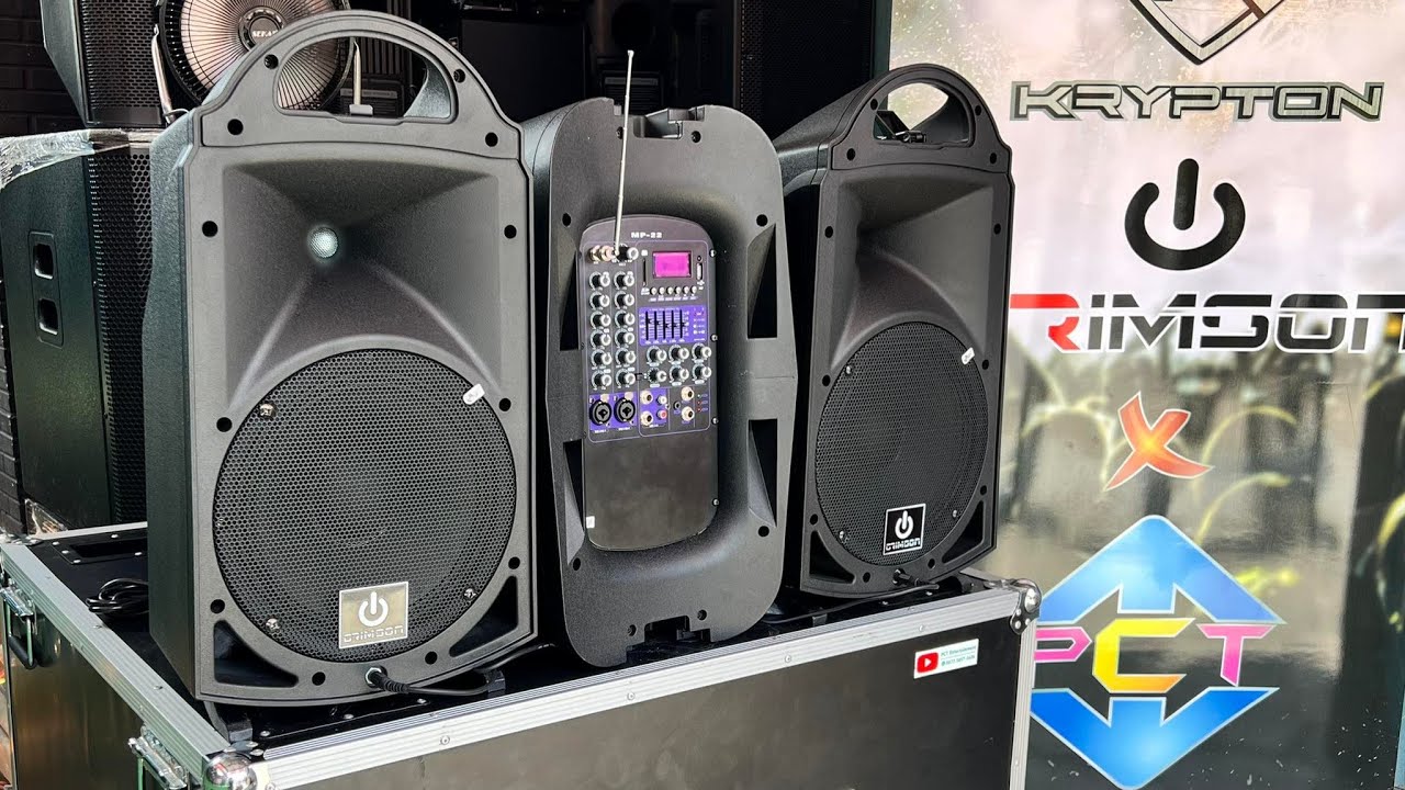 ROBOT ALIEN speaker Pasif Portabel Komplit MIXER Crimson tipe BX 100 ...