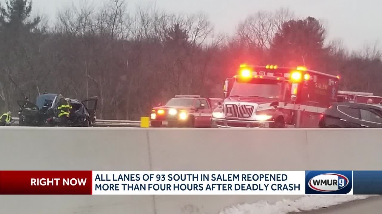 I-93 South in Salem reopened after being shut down for hours due to ...