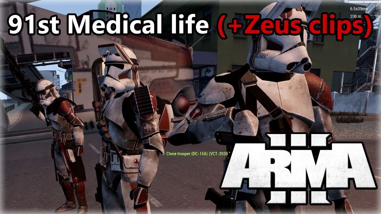 LIFE AS A 91ST MEDIC - ARMA 3 - YouTube