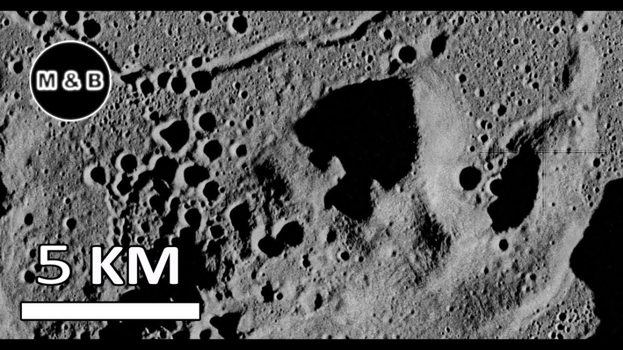 NASA Moon Image - Crazy Beautiful Surface - Enhanced & to Scale - 4K ...