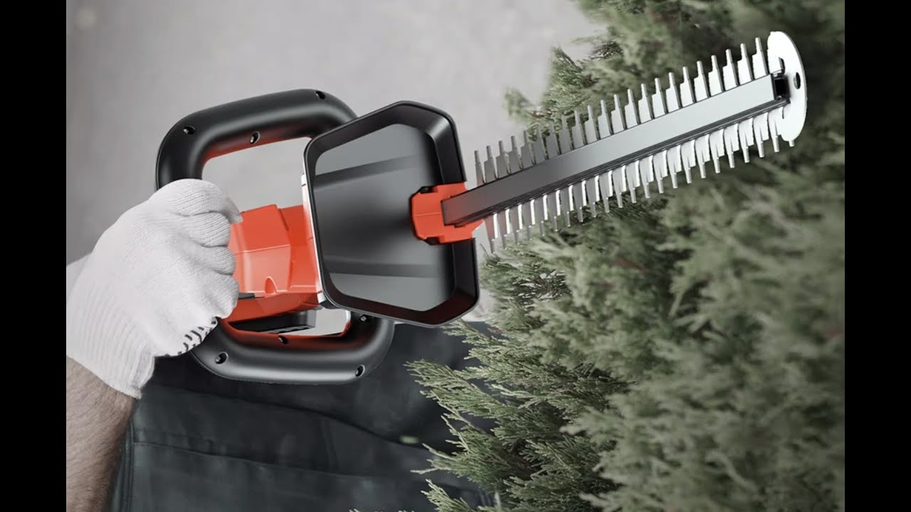 Delixi DLX-LLJ01 Large Hedge Trimmer Cutter Battery Powered Cutting ...