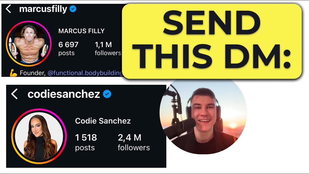 FREE Instagram DM Outreach & Script (copy this) - YouTube