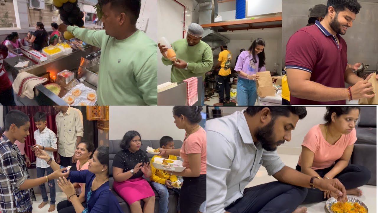 Dombivli dh Nama Posa cloud kitchen start up😍|| Birthday celebration 🎉 Vlog - 385 - YouTube