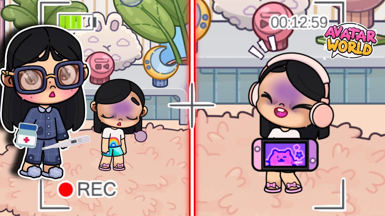 ESPIO A MI HIJA POR LAS CAMARAS Y DESCUBRO QUE FINGE ESTAR ENFERMA EN AVATAR WORLD - YouTube