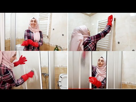 TEMİZLİK VLOG | BANYO TEMİZLİĞİ | DUŞAKABİN TEMİZLEME | DETAYLI BANYO TEMİZLEME | KLOZET TEMİZLEME