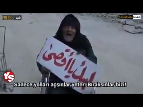 Suriyeli Yaşlı Amca:  Yardım Gidiyor Demeyin!