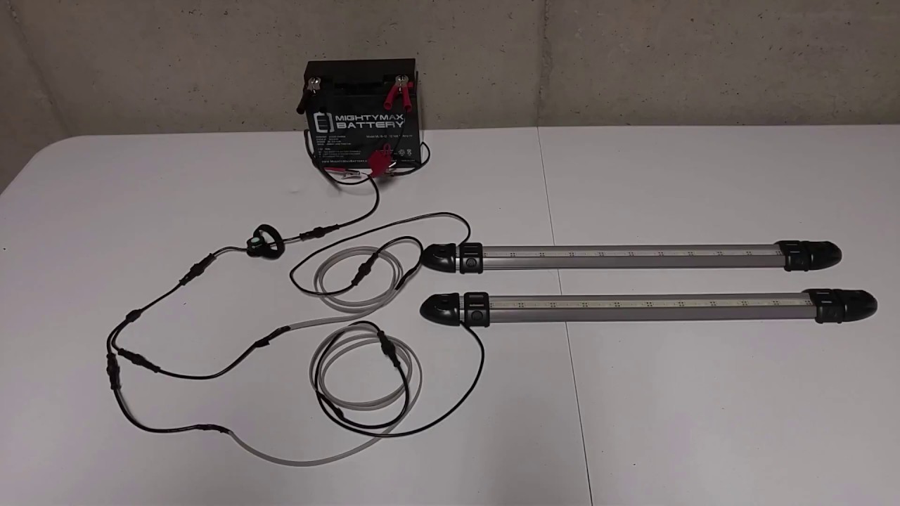 DIY Modification of Noqua LED Lights for Kayak - YouTube