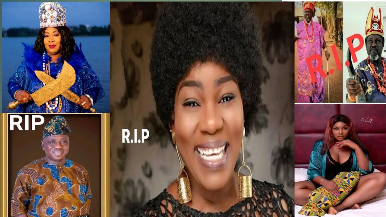10 Nollywood actors and actresses who died recently in 2022 - YouTube