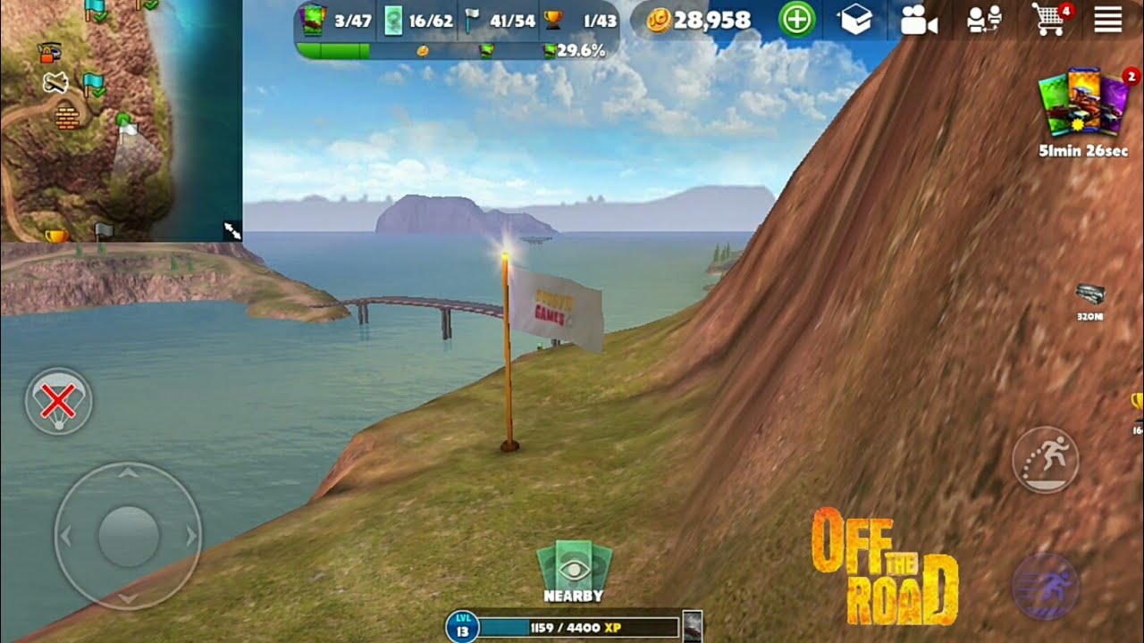 Off The Road Otr Open World Driving | COLLECTING FLAGS ⛳ ON NEW MAP ...