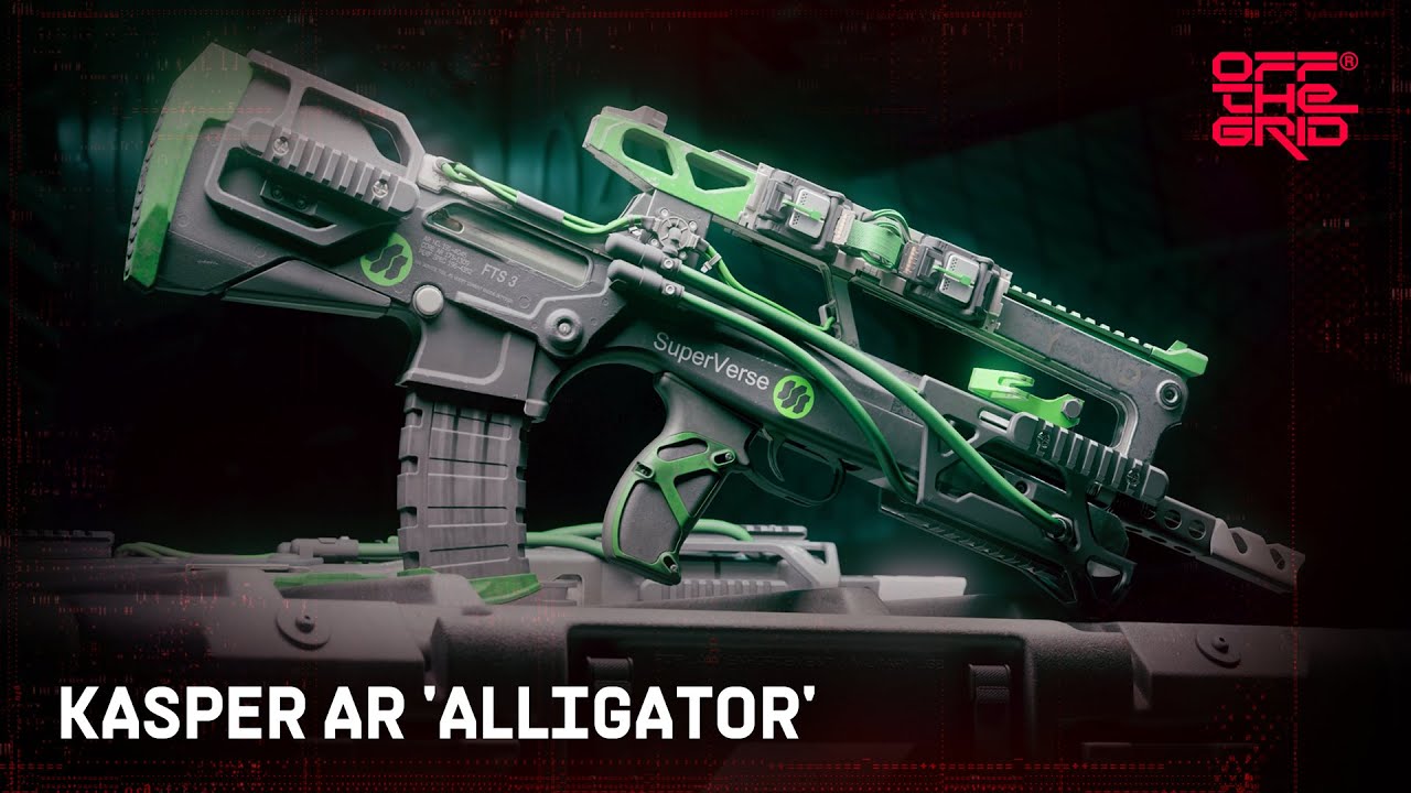 Off The Grid – Weapon Showcase: Kasper AR 'Alligator' - YouTube