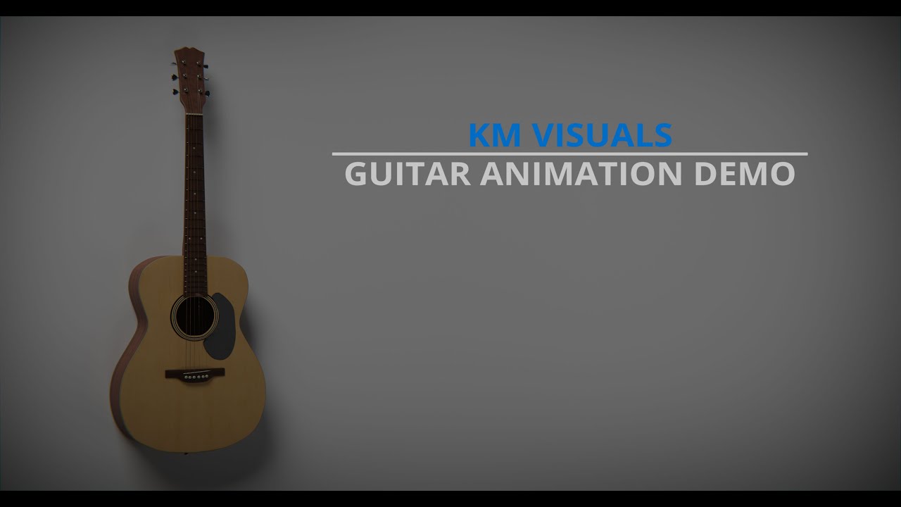 Guitar Animation Demo - YouTube