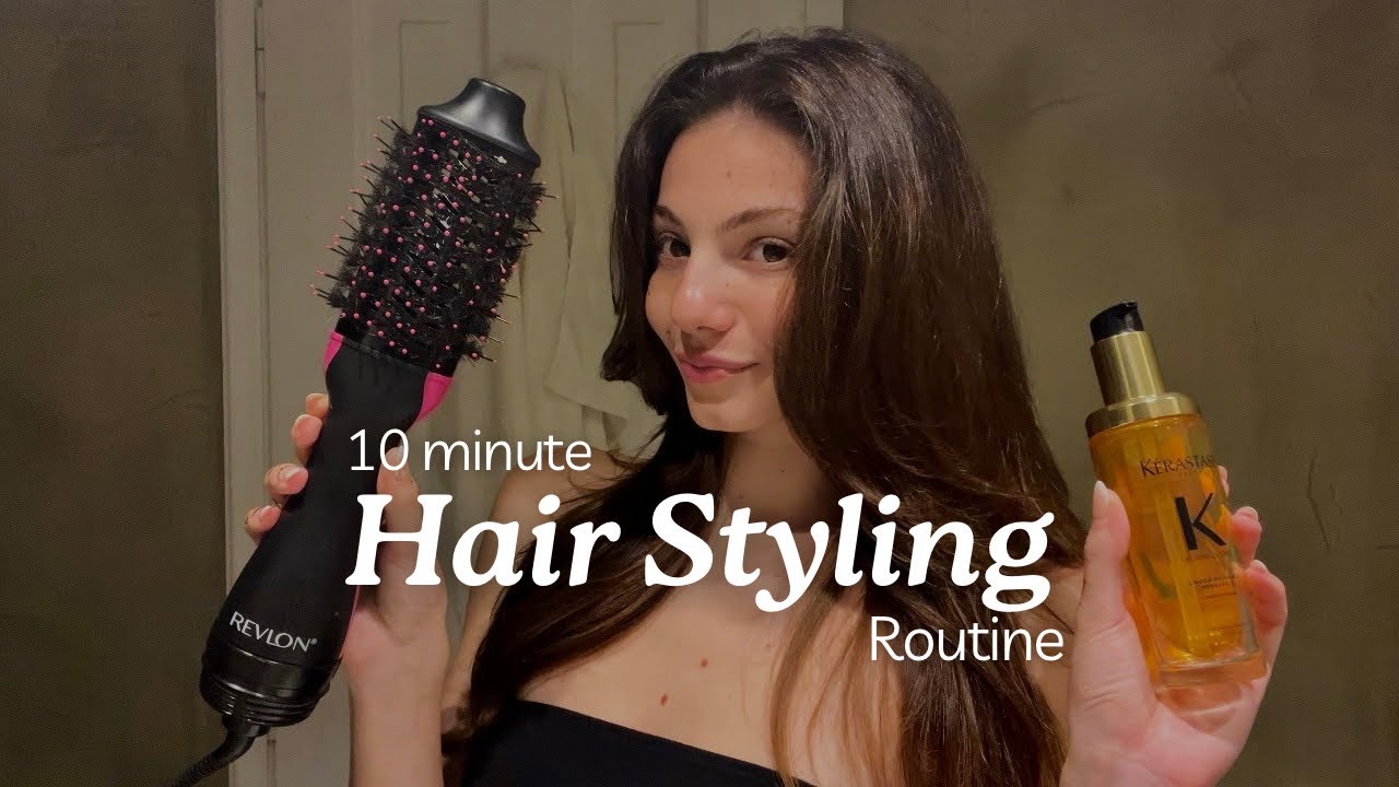 HAIR TUTORIAL: Πως φτιάχνω τα μαλλιά μου σε ΛΙΓΟΤΕΡΟ από 10 ΛΕΠΤΆ💇🏽‍♀️ ...