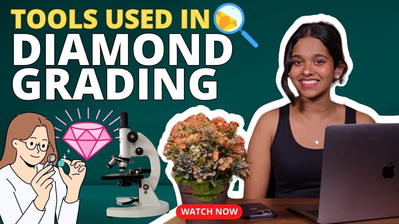 Tools used in grading a Diamond stone - YouTube