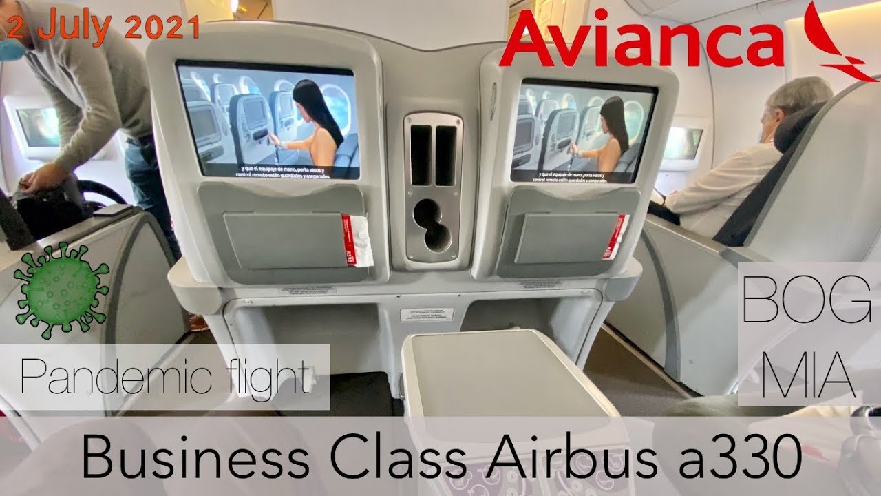 Avianca Airbus A330 Interior