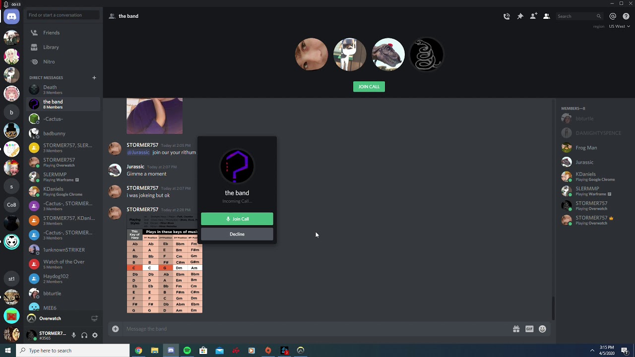 new discord ring sound? - YouTube