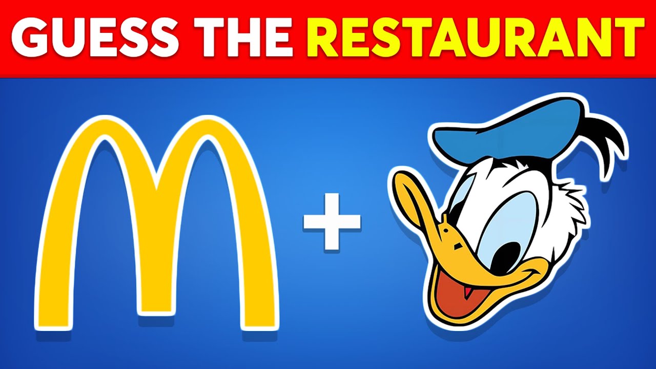 Can You Guess the Fast Food Restaurant by Emoji? 🍔🍕 Monkey Quiz - YouTube