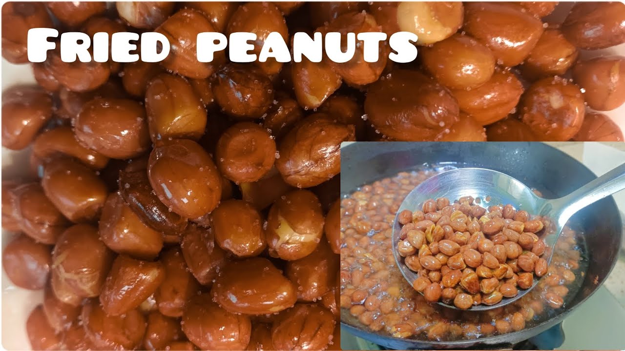 How To Make Crispy Fried Peanuts /Simple Chinese Snack - YouTube