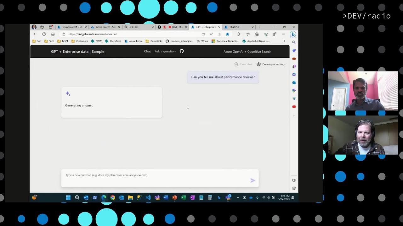 Azure Cognitive Search: OpenAI Hackathon - YouTube