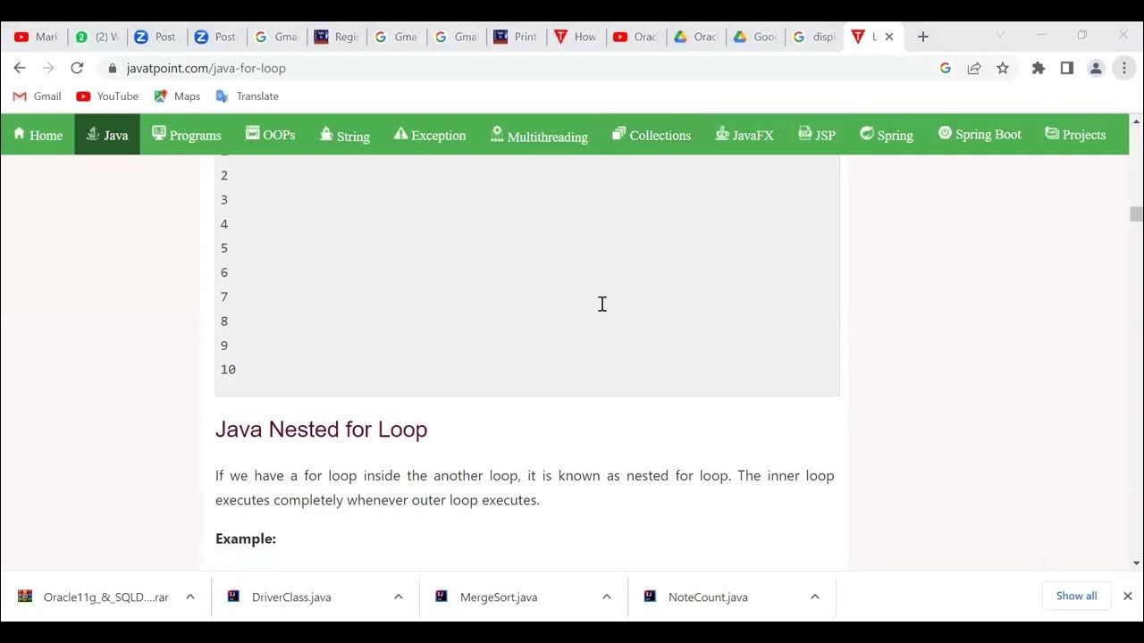 SCS JAVA Live Project Training Day6 Recording 8th July 2023 - YouTube