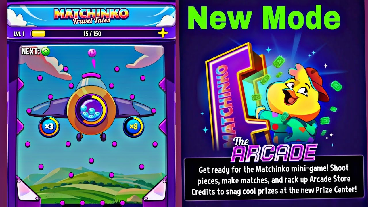 New Mode matchinko the arcade match masters new updates gameplay. - YouTube