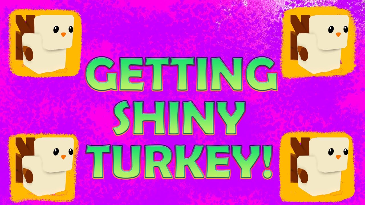 Trading For SHINY GIANT FALL TURKEY In Bubble Gum Simulator Roblox ...