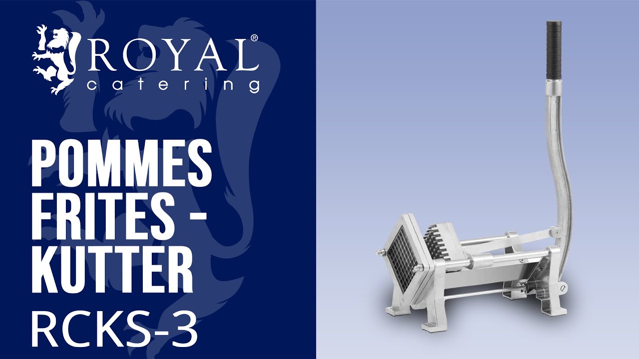 Pommes frites-kutter RCKS-3 | Royal Catering | Produktpresentasjon ...
