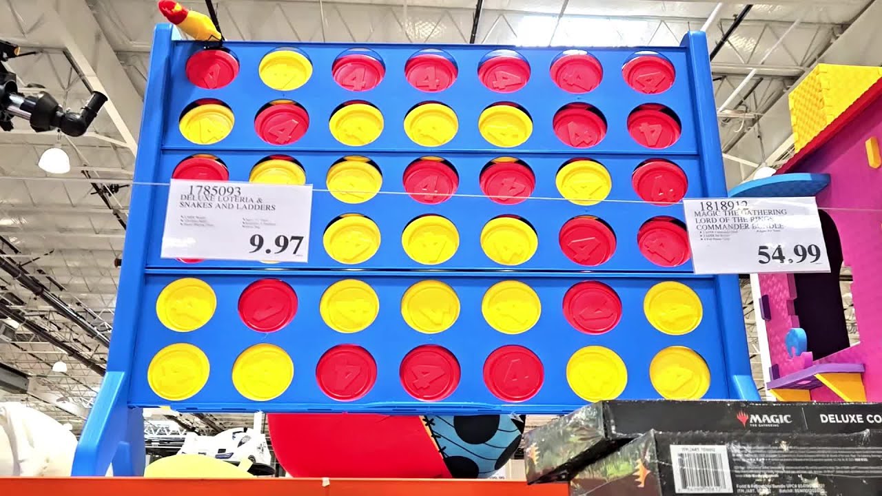 HASBRO GIANT CONNECT4 EDITION Shop with us at Costco!!! - YouTube