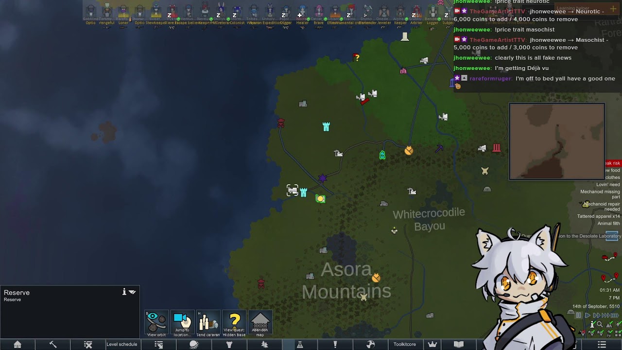WE ALL HATE CLANKERS!! - Rimworld No Pause Perry Persistent TTK 250% ...