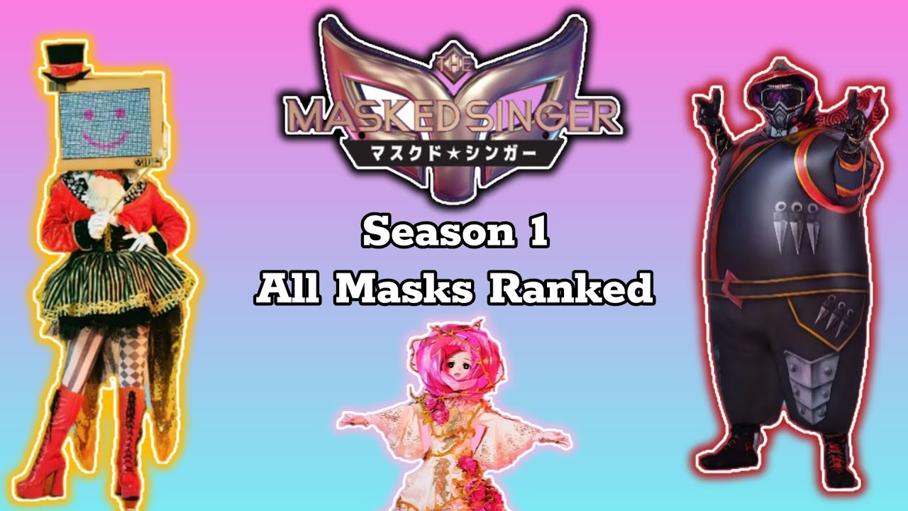 The Masked Singer Japan | Season 1 - All Masks Ranked - YouTube