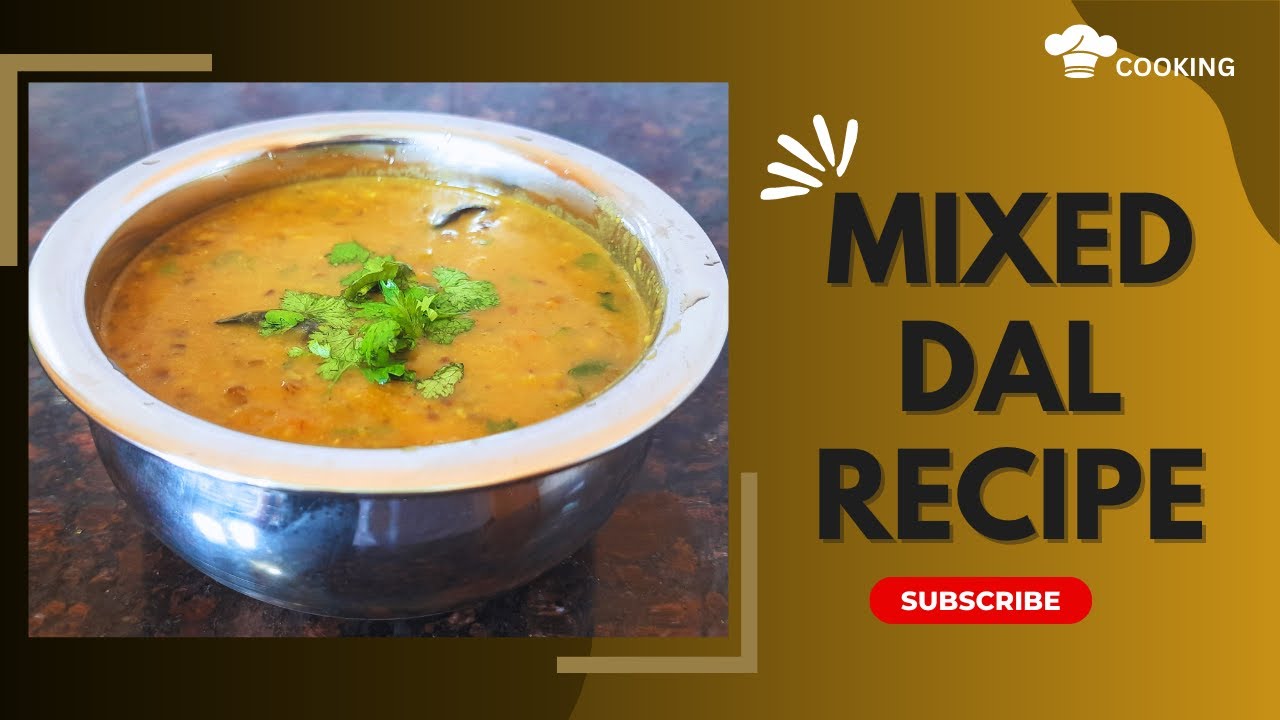 Mixed Dal Recipe | 7 types of dal | Healthy & Tasty Recipe #cooking # ...