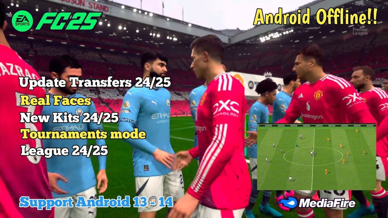 FIFA 16 Mod EA SPORTS FC 25 Android Offline Full Update Transfers ...