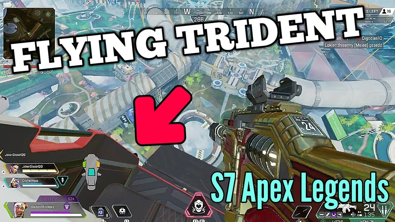 How to use the Octane pad Trident boost glitch! - YouTube